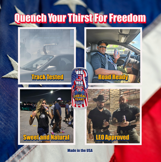 Big D NRG Liberal Tears - Delicately Sweet Tea Energy Drink | 90mg Cle – Big D Energy Drink